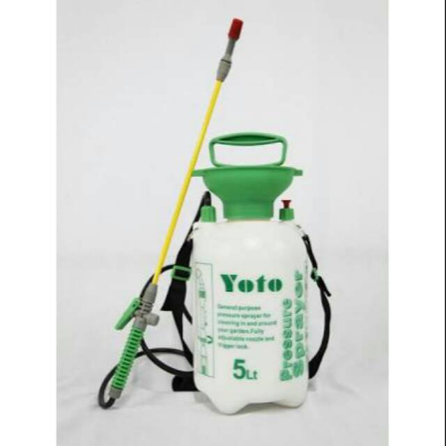 Jual Alat semprot hama tanaman / Hand sprayer plastik Yoto 5L | Shopee ...