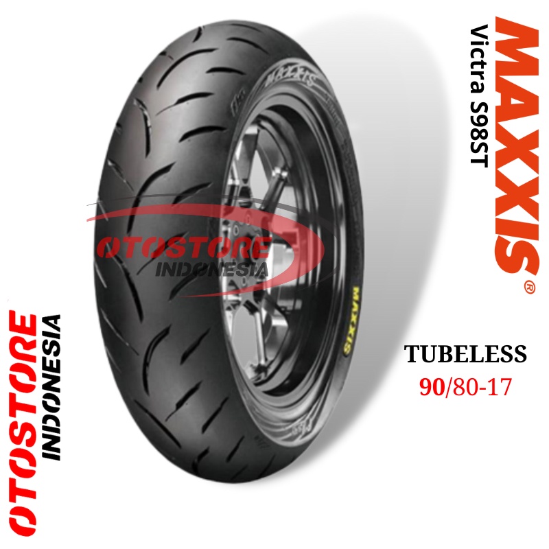 Jual Ban Motor Sport Maxxis Victra 90/80 Ring 17 Tubeless Ban Depan ...