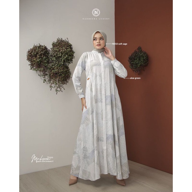 Jual Mahreen dress nadheera luxury | Shopee Indonesia