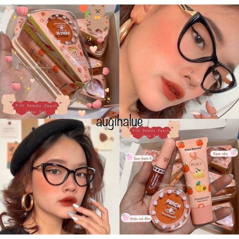 Jual Cheese Cake Peach Makeup Set | Shopee Indonesia