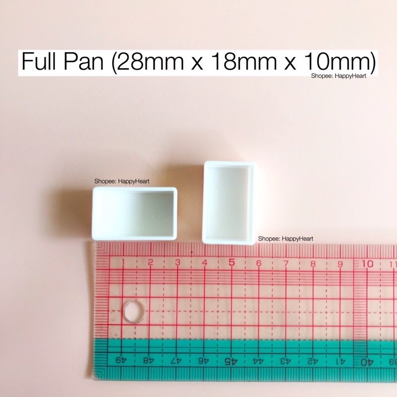 Jual Empty minipan halfpan fullpan kotak melukis watercolor case Tempat ...