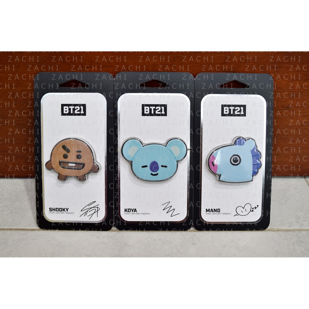 Jual BTS GRIPTOK / BT21 POP SOCKET BT21 SHOOKY / KOYA / MANG | Shopee ...