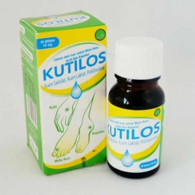 Jual KUTILOS 10ml BPOM ( UNTUK MATA IKAN, KUTIL DAN KAPALAN ) | Shopee ...