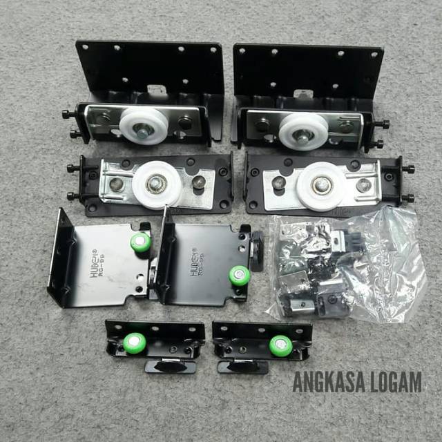 Jual Rel Roda Pintu Sliding Gantung Huben | Shopee Indonesia