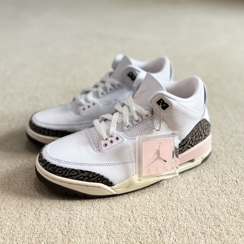 Jual Air Jordan 3 Retro Neopolitan Pink Dark Mocha (100% Original ...