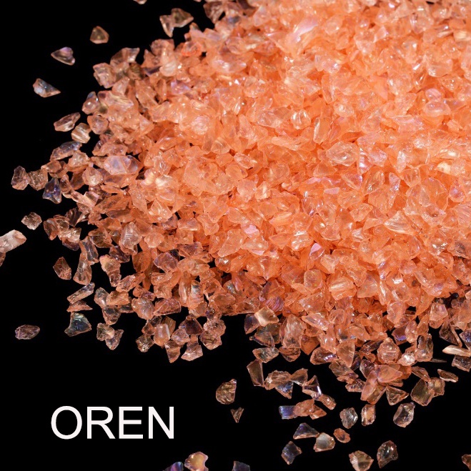 Jual Topping Batu Pecah Kecil Kaca Bening Transparan Stone Flakes ...