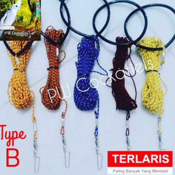 Jual Nw4CodeTali Training Burung Parrot Tali Latihan Latih FF FTM(new ...