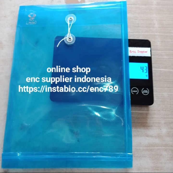 Jual eagle 6 pcs map plastik folio tali E-211V data bag stopmap f4 e ...