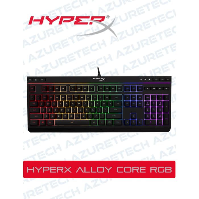 Jual Hyperx Alloy Core RGB Membrane Gaming Keyboard Garansi Resmi ...