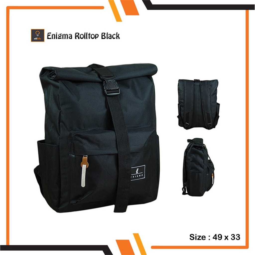 Jual Tas Ransel Distro Anak Sekolah Kuliah Pria Wanita Rolltop | Shopee ...