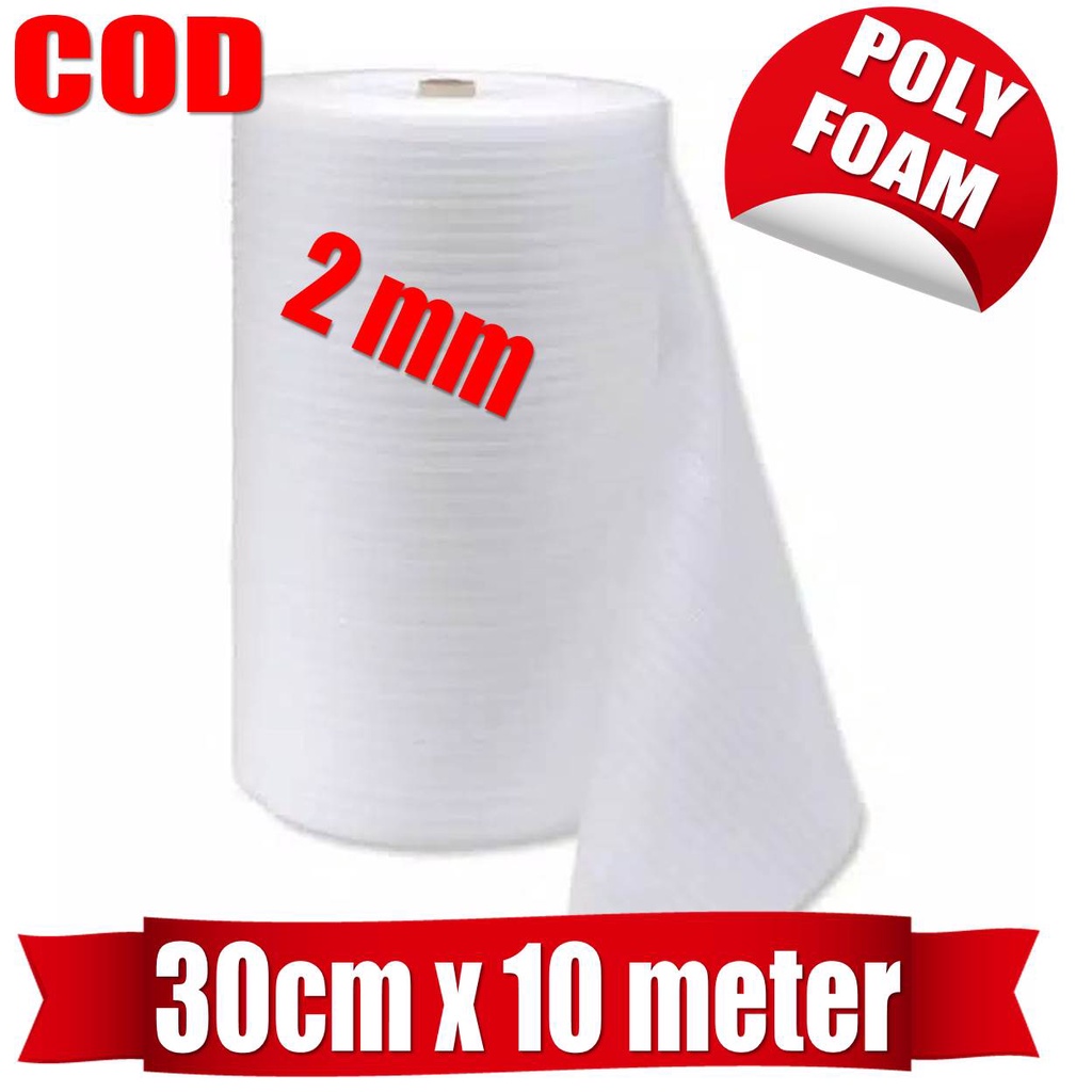 Jual [ COD ] [30cm x 10 meter] Polyfoam 2 mm / Poly Foam 2 mm ...
