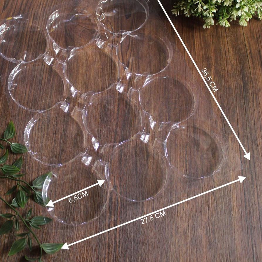 Jual Menarik Mika Tray Donat Besar Lubang 12 Isi 25 Pcs MTD-12 Amaris ...