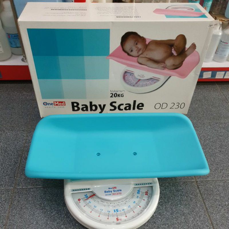 Jual Timbangan bayi / baby scale OD 230 ONEMED | Shopee Indonesia