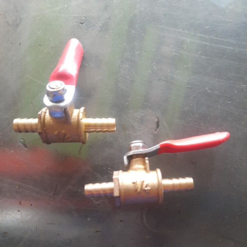 Jual Kran Bensin motor / Kran minyak mesin diesel Kuningan 1/4 | Shopee Indonesia