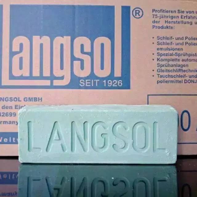 Jual Langsol Hijau Sabun Poles Stainless Steel / Obat Poles Batu Hijau ...