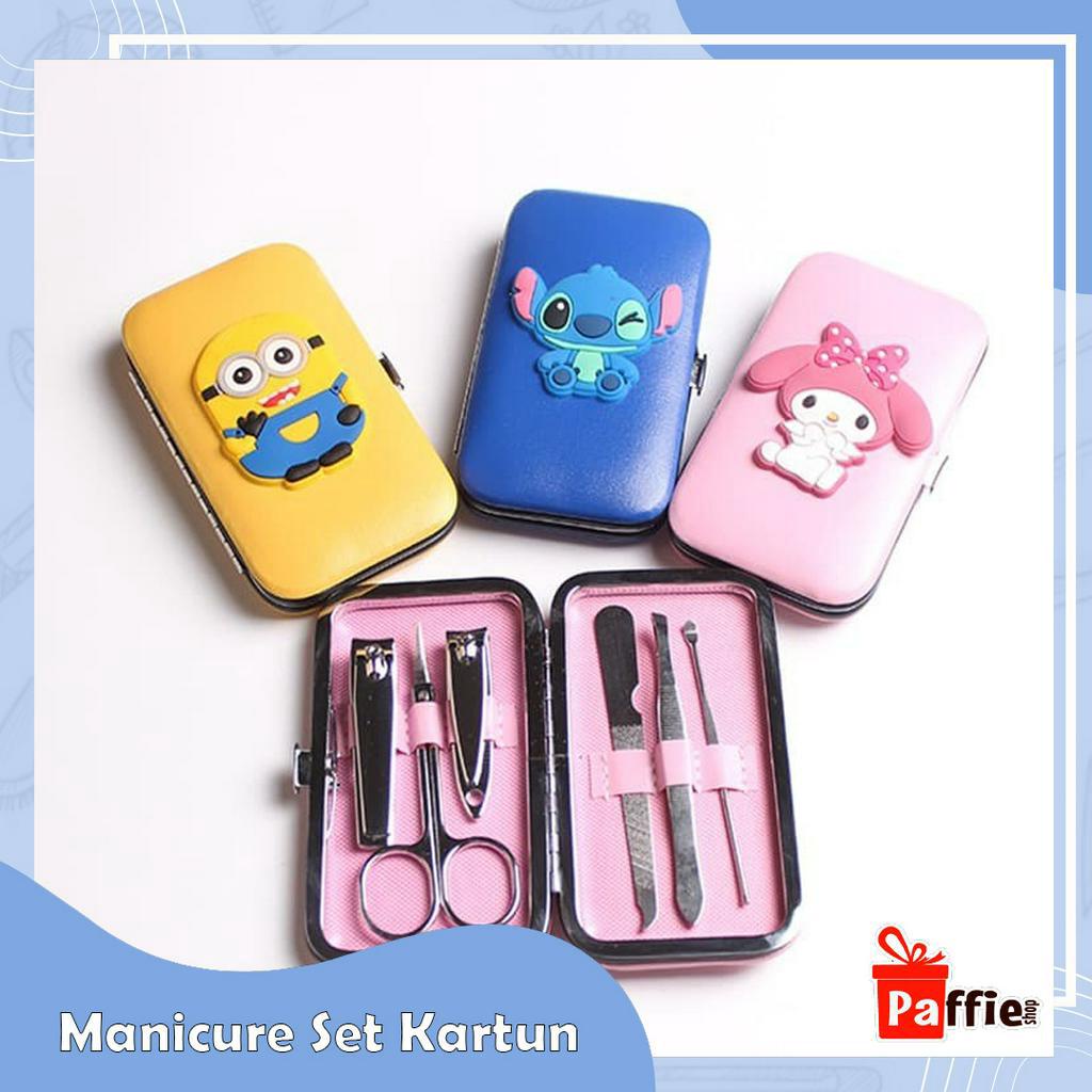 Jual Alat Manicure Karakter Set gunting kuku / Menicure Pedicure Kartun ...
