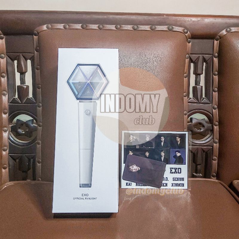 Jual Lightstick EXO Official + sticker dan photocard | Shopee Indonesia