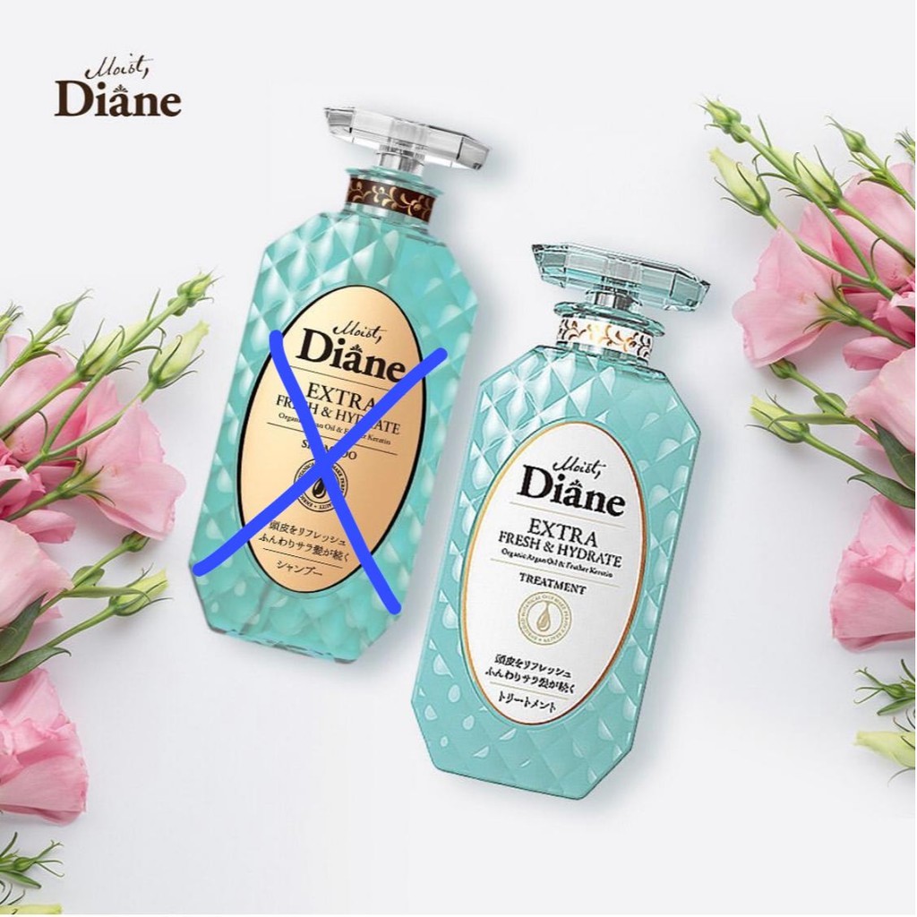 Jual MOIST DIANE Shampoo / Conditioner Treatment Miracle You Perfect ...