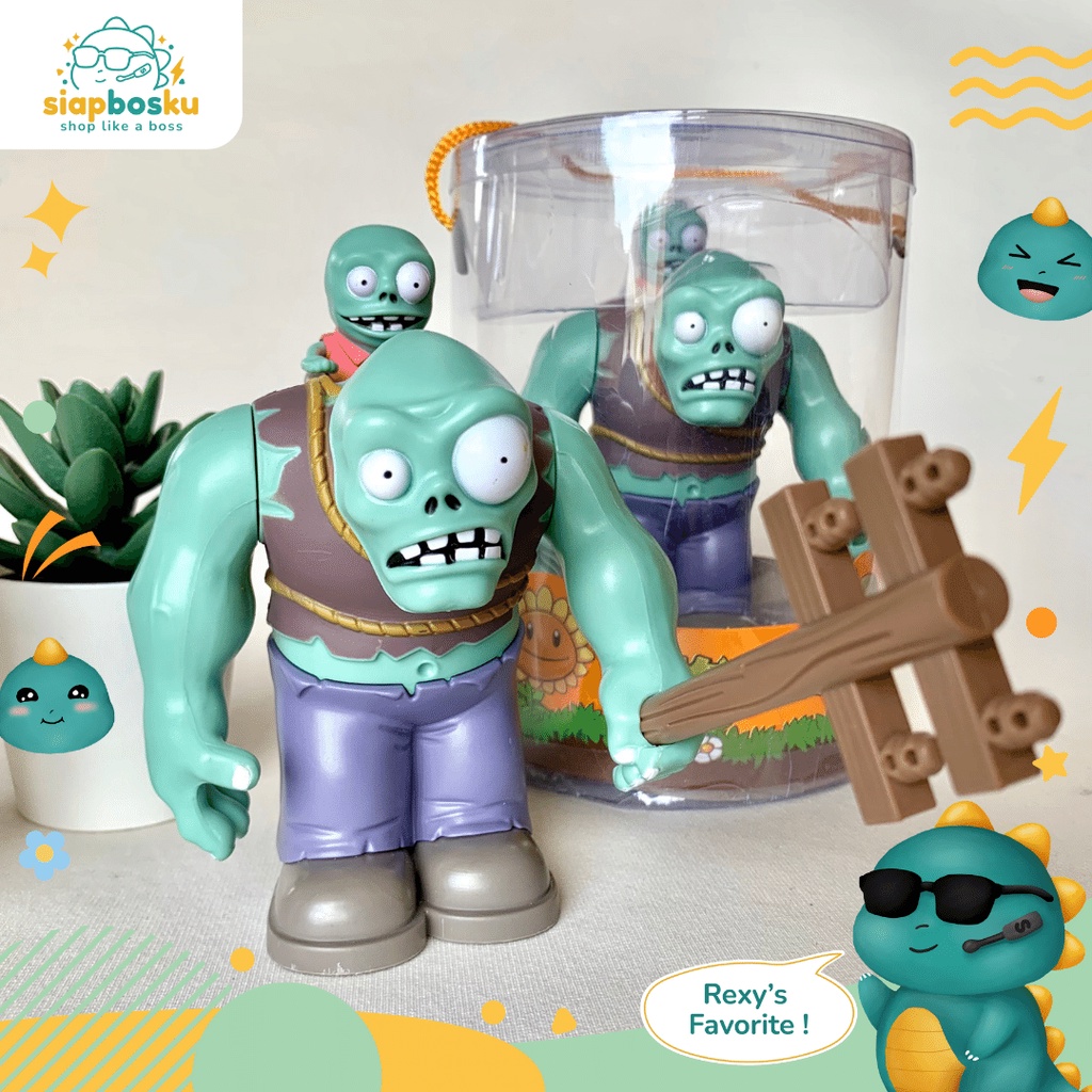 Jual MAINAN ANAK PLANTS VS ZOMBIES ACTION FIGURE GARGANTUAR GIANT ...