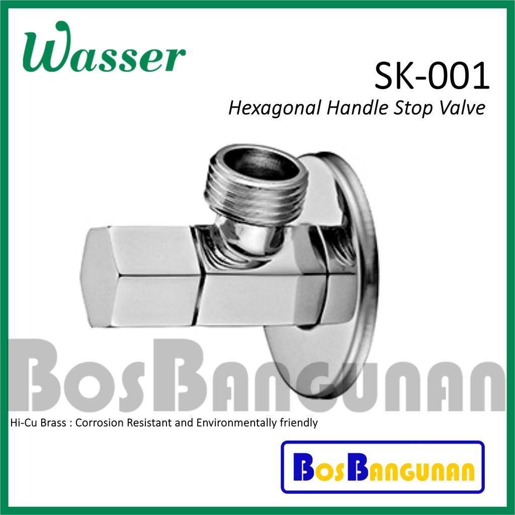 Jual Stop Kran Wasser SK 001 / Angel Valve / Keran Wasser Shower ...