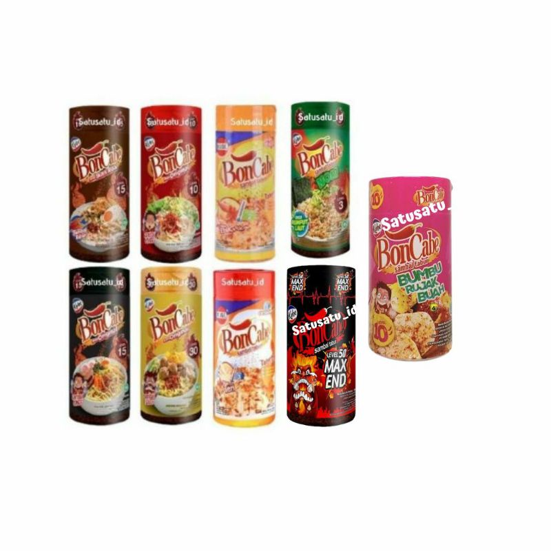 Jual Kobe Bon Cabe - Boncabe Botol Level 30 - Level 15 - Level 10 ...