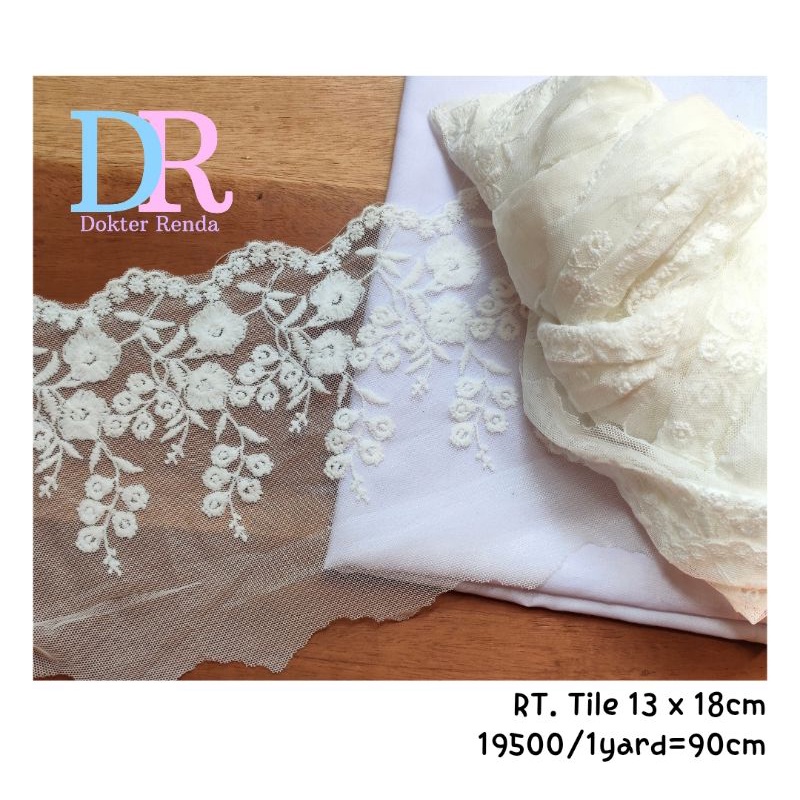 Jual renda tile 13 x 18cm | Shopee Indonesia
