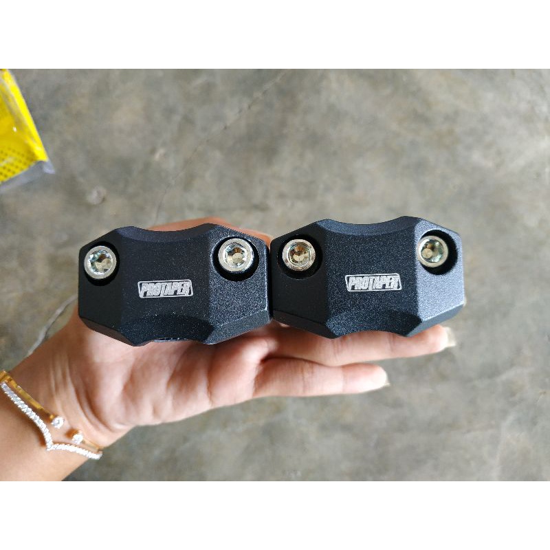 Jual pangkon stir pangkon stang dan raiser klem merk protaper | Shopee ...