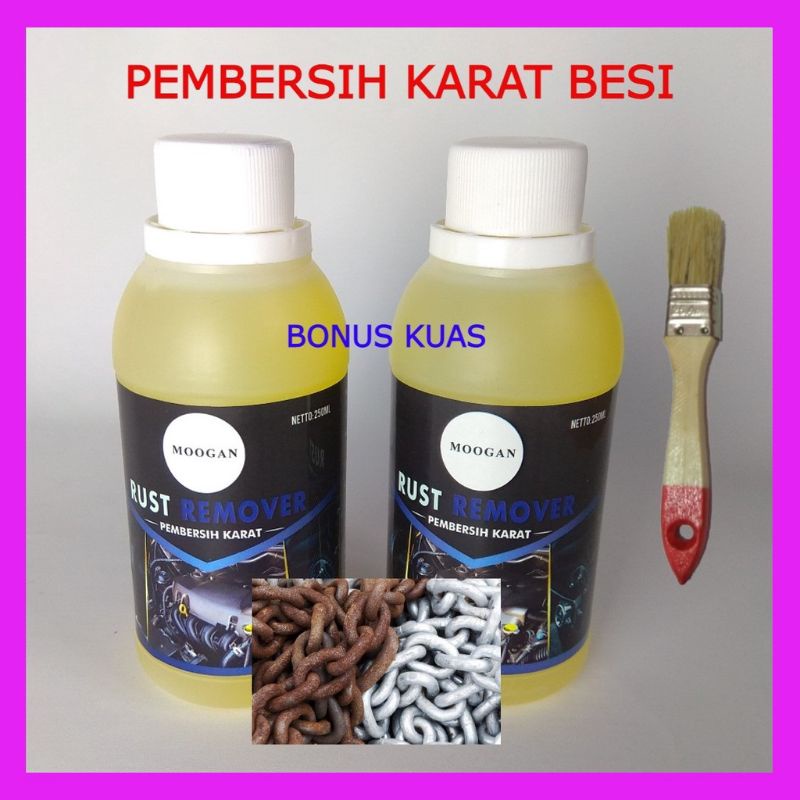 Jual Pembersih Karat Besi Stainless / Cairan Pembersih Kerak Blok Mesin / Karat Motor Mobil Rust ...