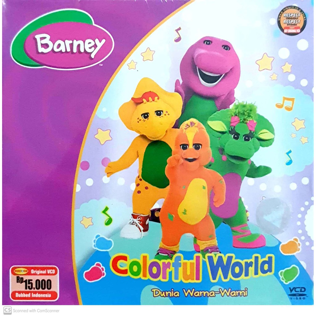 Jual Barney Colorful World | VCD Original | Shopee Indonesia