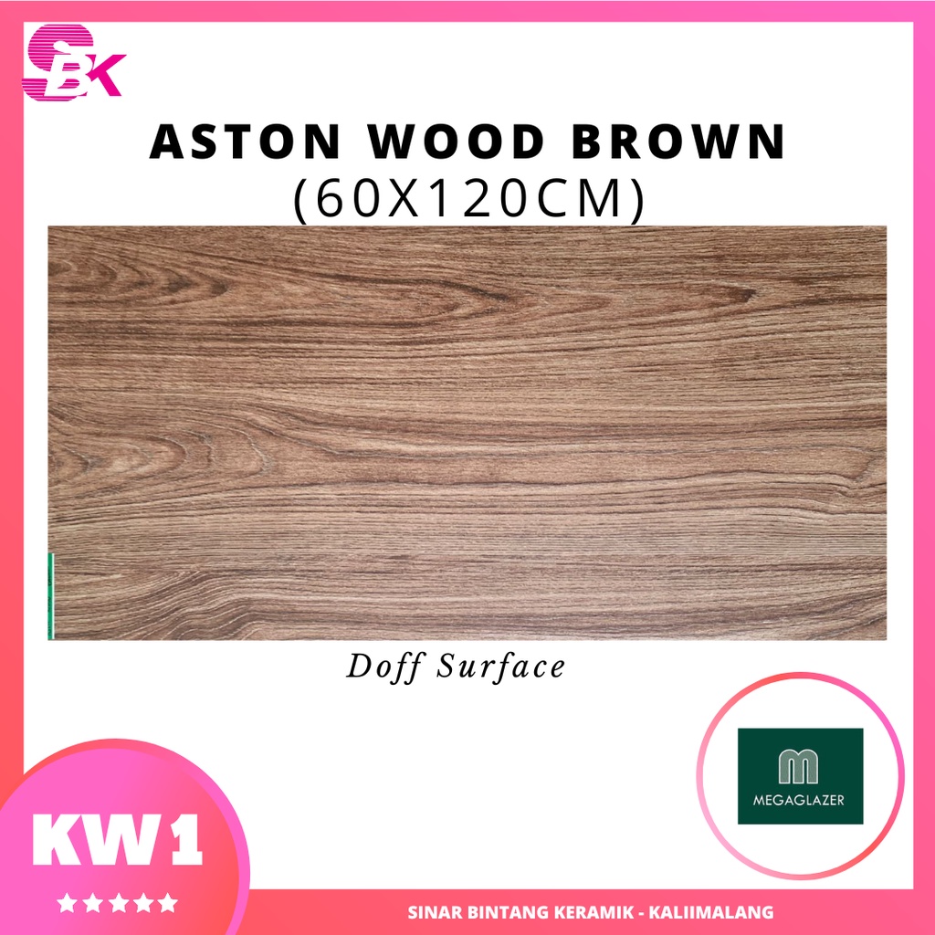Jual Granit Motif Kayu 60x120 Aston Wood Brown | Shopee Indonesia