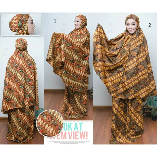 Jual Komariyah mukena batik busana muslim wanita | Shopee Indonesia