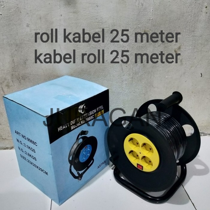 Jual kabel roll 25 meter - rol kabel 25 m - kabel listrik 25 m | Shopee ...