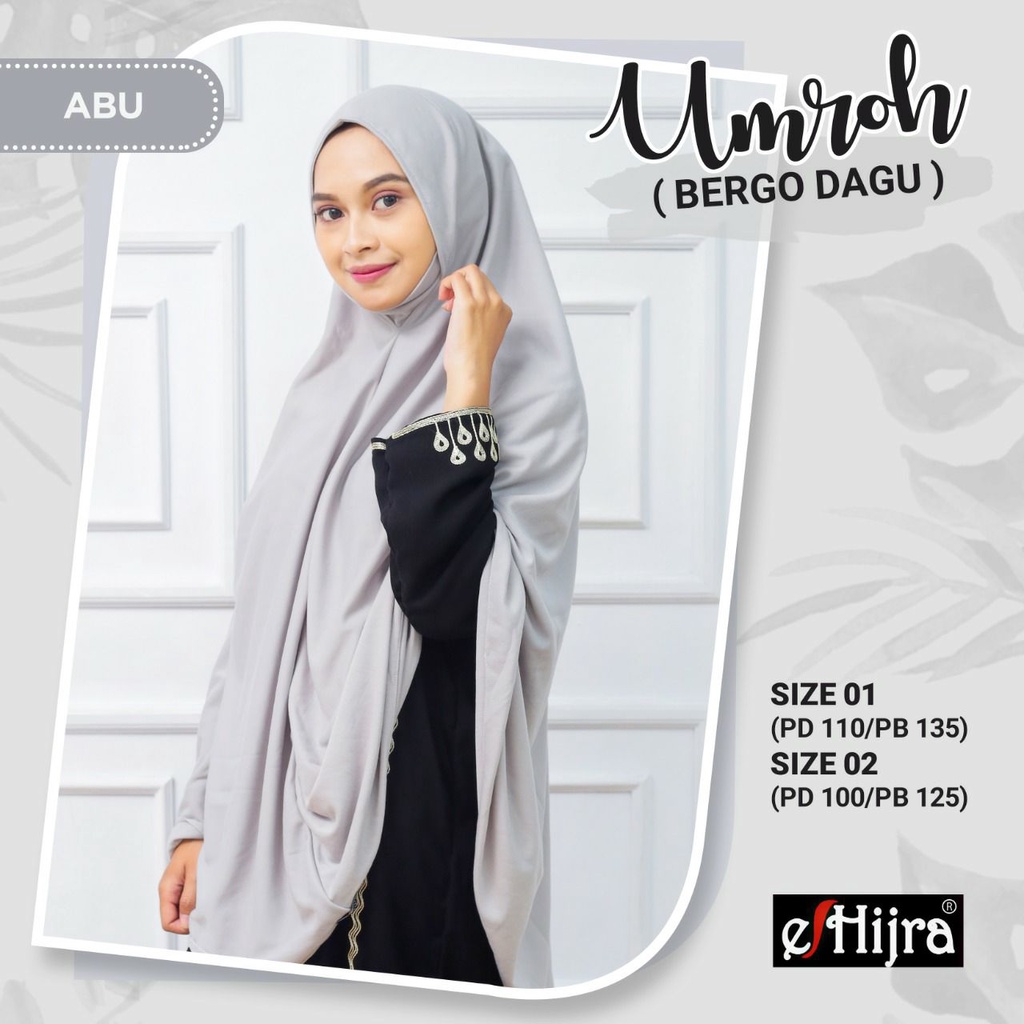 Jual BERGO /KHIMAR/HIJAB SYAR'I/ JUMBO DAGU/MUKENA /UMROH HAJI VERSI TALI | Shopee Indonesia