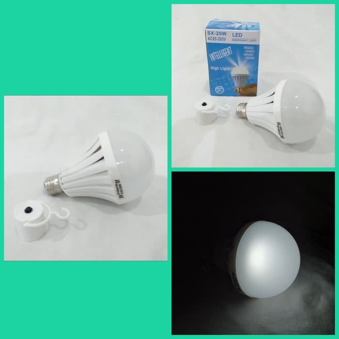 Jual SX Lampu LED Emergency 20w / Lampu Ajaib / Smart Bulb | Shopee ...