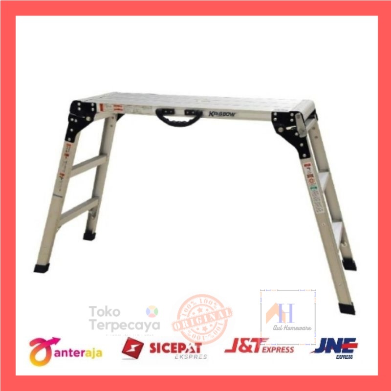 Jual Krisbow Tangga Lipat Platform Portabel/Tangga Multifungsi | Shopee ...