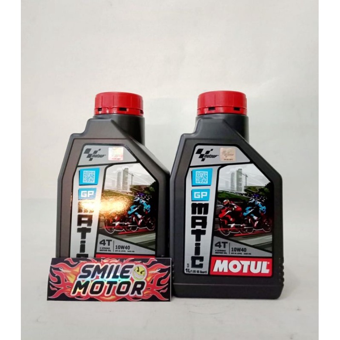 Jual OLI MOTOR MOTUL MOTOGP MATIC/METIK 10W-40 4T/4 TAK 1 LITER ...