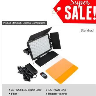Jual AL-520 LED video light (Single Color) | Shopee Indonesia