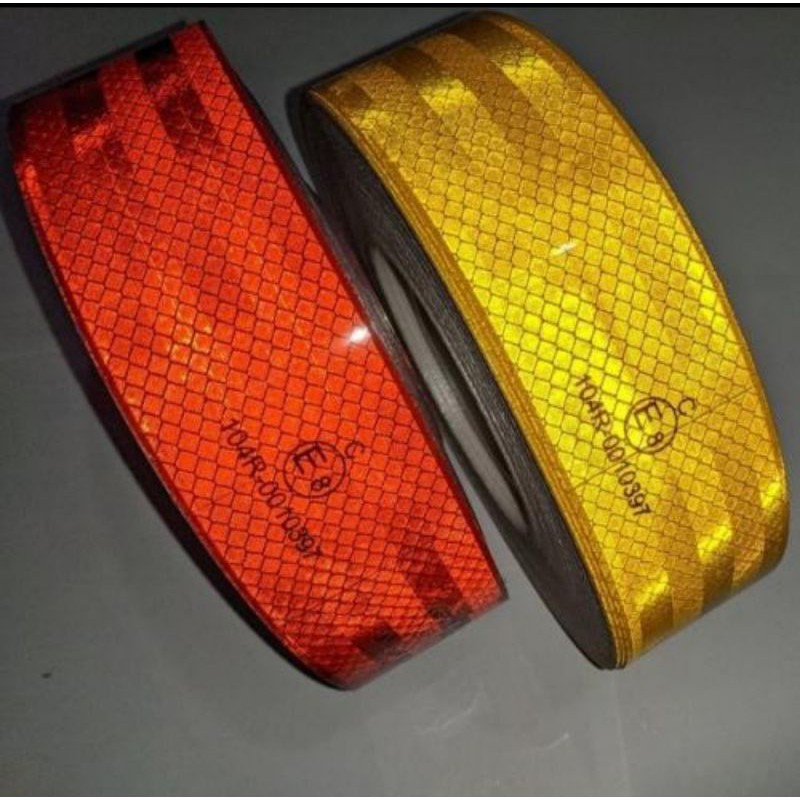 Jual stiker reflektor 3m untuk uji kir (bahan berkualitas) | Shopee ...