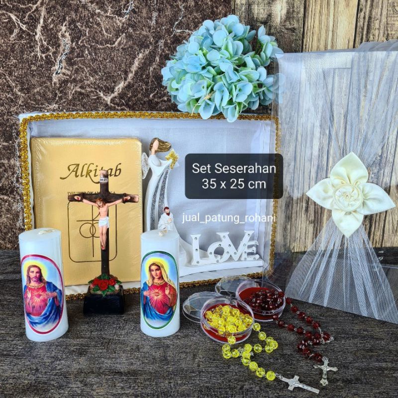 Jual Set Hantaran Seserah Pernikahan Keluarga Kudus Love | Shopee Indonesia