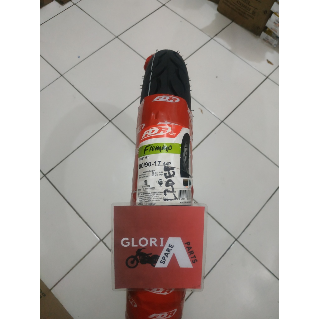 Jual Ban Luar FDR Flemmo Flemo Bebek 275 80/90 17 Tube Type | Shopee ...