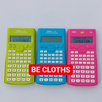 Jual Deli 1710A Kalkulator Scientific Kuliah Sekolah 240 Fungsi 1710 A ...