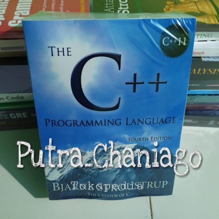 Jual JUAL The C++ Programming Language 4th Fourth Edition by Stroustrup ... Jual JUAL The C++ Programming Language 4th Fourth Edition by Stroustrup ...