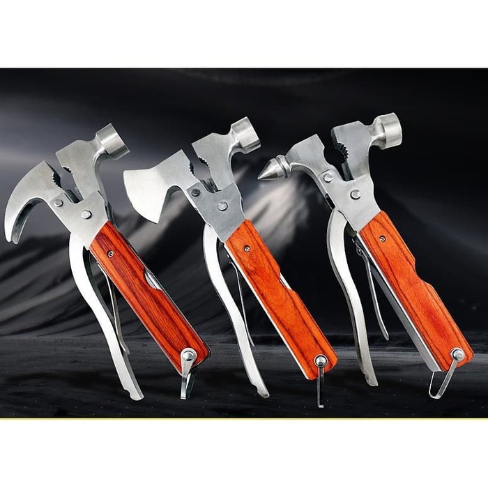 Jual Palu serbaguna 5 in 1 Multifunction Hammer Palu Tang Obeng Gergaji ...