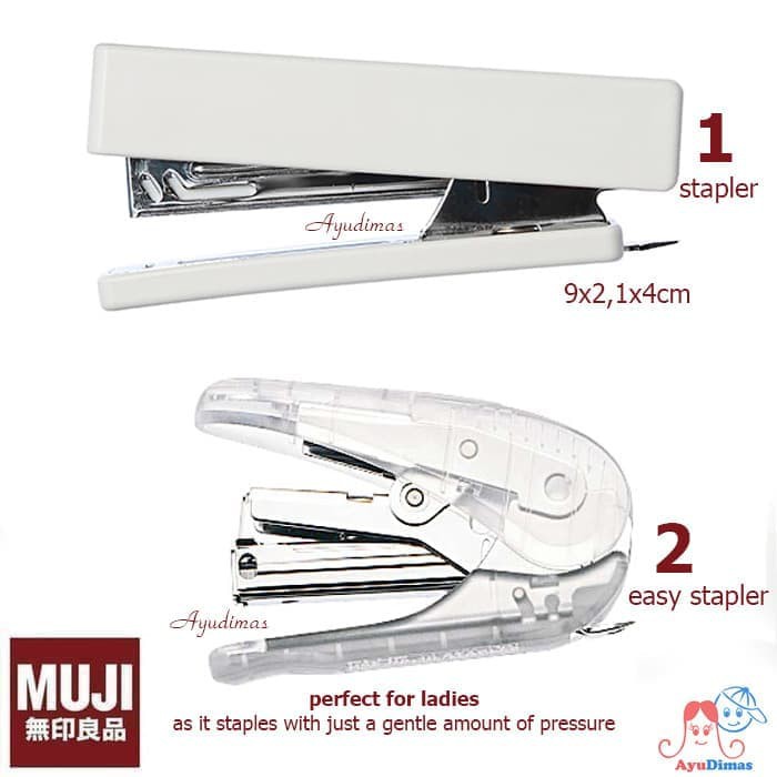 Jual MUJI Easy Stapler / Stapler - staples untuk wanita | Shopee Indonesia
