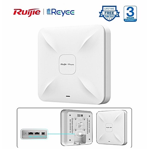 Jual Ruijie Reyye Acces Point RG RAP2200E Series AC 1300 Dual Band ...