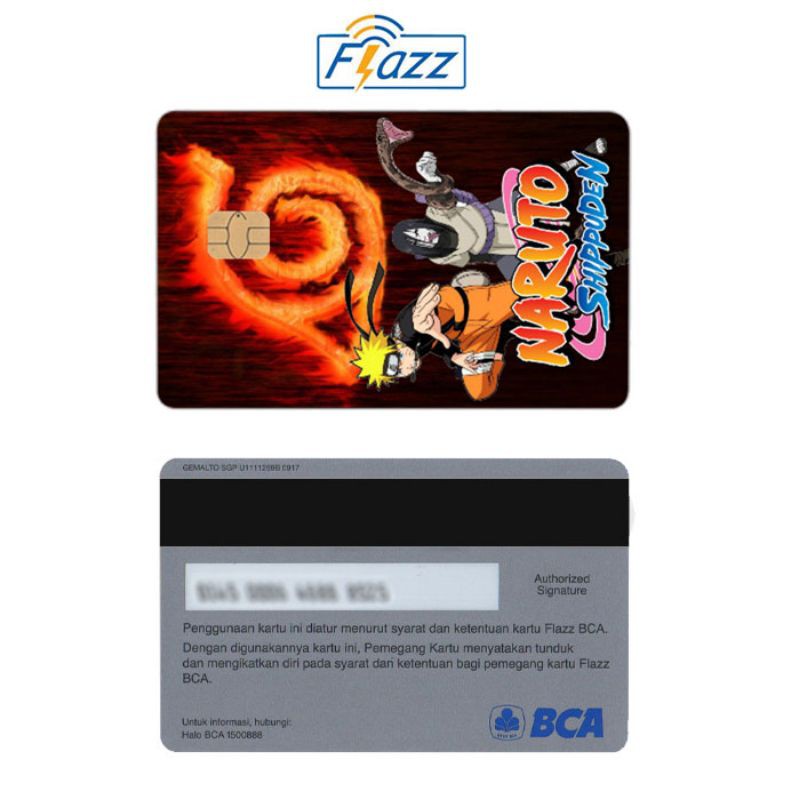 Jual Naruto Shipudden Kartu Flazz BCA Gen 2 NFC Custom Card | Shopee ...