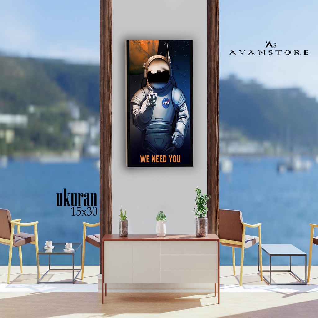 Jual HIASAN DINDING NASA / ASTRONOT / DEKORASI KAMAR / STICKER DINDING ...