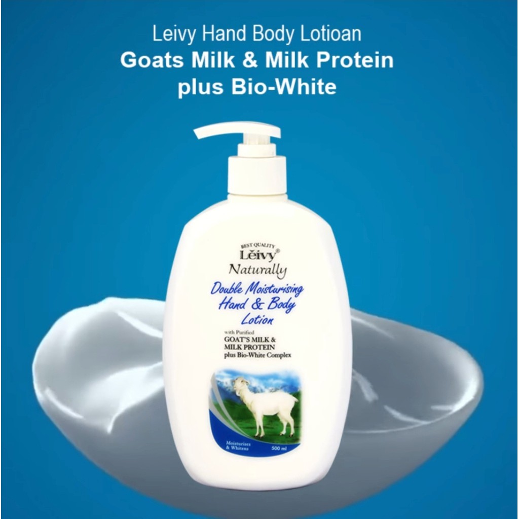 Jual LEIVY Double Moistirising Hand & Body Lotion 500 ml | Shopee Indonesia