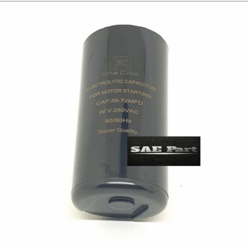 Jual Kapasitor Starting 56-72uf 250V/Capacitor/Capasitor Motor AC 56-72 ...