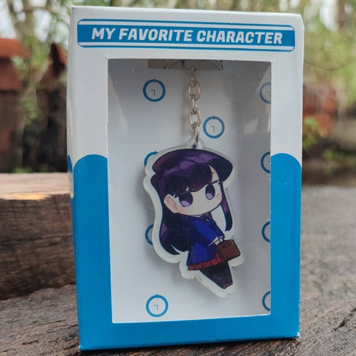 Jual NEW Gantungan Kunci Anime Mieruko-chan - Keychain Komi-san - Miko ...